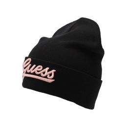 Guess M&uuml;tze'BEANIE' Herren Gr&ouml;&szlig;e 59/60 ros&eacute; / schwarz