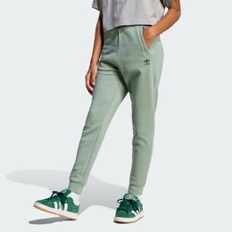 adidas originals Hose 'Trefoil Essentials' Jungen Gr&ouml;&szlig;e 176 pastellgr&uuml;n / dunkelgr&uuml;n
