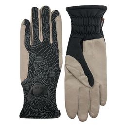 Kessler Fingerhandschuhe 'Sport Mattila' Herren Gr&ouml;&szlig;e S beige / grau / schwarz
