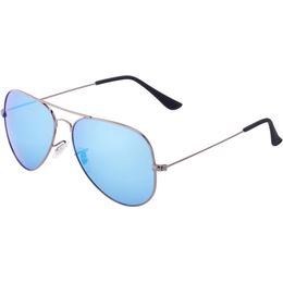 MSTRDS Sonnenbrille Herren Gr&ouml;&szlig;e one size blau / silber