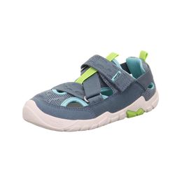 Superfit Halbschuh 'TRACE' Jungen Gr&ouml;&szlig;e 34 taubenblau / hellblau / hellgr&uuml;n
