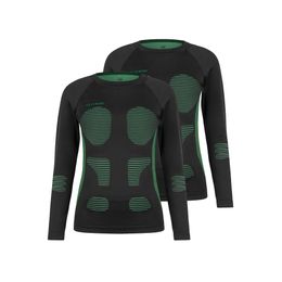 Normani Base Layer male Green, Black size S/M
