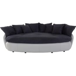 Big-Sofa COTTA, B:238cm H:79cm T:140cm, rot, Luxus-Microfaser (100% Polyester); Microfaser-Feinstruktur (pflegeleichte Microfaser, mit feiner