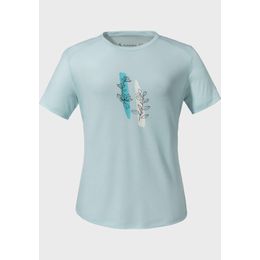 Sch&ouml;ffel SCH&Ouml;FFEL Damen Funktionsshirt "T Shirt Haberspitz L", blau, Gr. 38, Oberstoff: 77% Polyester, 18% Lyocell, 5% Elasthan, Shirts