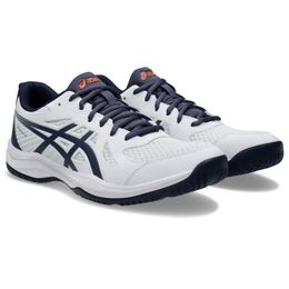asics Herren Hallenschuh "UPCOURT 6", Gr. 45, wei&szlig;, Synthetik, Textil, Schuhe, besonders geeignet f&uuml;r Handball und Volleyball