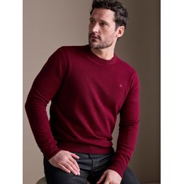 Lerros Damen Strickpullover "Lerros"maple rot, Gr. XXXL, 88% Wolle, 12% Kaschmir, Pullover