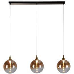 Searchlight LED-H&auml;ngeleuchte "H&auml;ngeleuchte Alchemy, 3-flammig", 3, H: 27cm, 1 Stk., braun, Leuchten, Plasmastrahl-Effekt