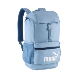 Puma Rucksack "PHASE HOODED BACKPACK", blau, Rucks&auml;cke, f&uuml;r Erwachsene, sportlicher Stil, leichter Zugang zu den F&auml;chern