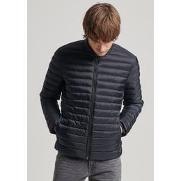 Superdry Damen Steppjacke "LIGHTWEIGHT SHORT PUFFER COAT"eclipse navy, Gr. XXXL, unifarben, Web, Obermaterial: 100% Nylon, Jacken
