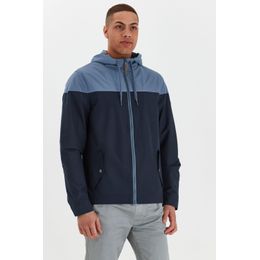 Blend Damen Kurzjacke "BHSeron"marineblaus, Gr. XL, unifarben, 100% Polyester, Jacken, &Uuml;bergangsjacke mit Kapuze