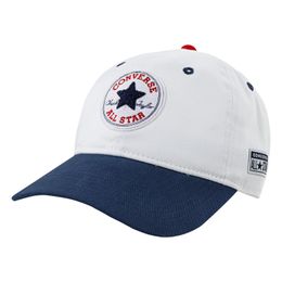 Converse Jungen Baseball Cap "CAN RETRO REMIX CURVE BRIM", wei&szlig;, Kunstfaser, Caps, f&uuml;r Kinder, sportlicher Stil, aus Kunstfaser