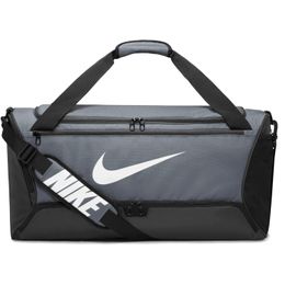 Nike Herren Sporttasche "BRASILIA . TRAINING DUFFEL BAG", grau, Kunstfaser, Taschen, mit seitlichem Schuhfach, mit Innen- und Au&szlig;entaschen