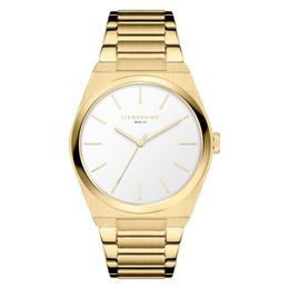 Damen Quarzuhr "Minimalist 48 mm"goldfarben, Liebeskind Berlin, Armbanduhren, Armbanduhr, Damenuhr, Herrenuhr, Edelstahlarmband, analog