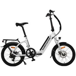 SMARTMOTION E-Bike "Smartmotion E20 Step thru", 50,8cmwei&szlig;, Elektrofahrr&auml;der