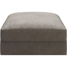 Sofa-Mittelelement Home Affaire, B:95cm H:46cm T:108cm, braun, 100% Polyester, Polsterelemente, "Innovid", Modernes Modul-Polsterprogramm