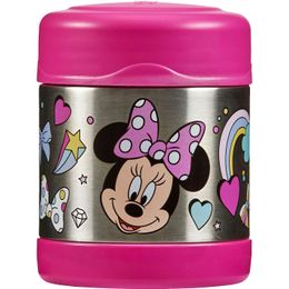 Thermobeh&auml;lter Thermos "FUNTAINER FOOD JAR DISNEY, Thermobeh&auml;lter f&uuml;r Essen, sp&uuml;lmaschinenfest", disney minnie classic, B:9cm H:12cm, Lebensmittelaufbewahrungsbeh&auml;lter, 0,3l, 7h hei&szlig; & 7h kalt, dicht & auslaufsicher
