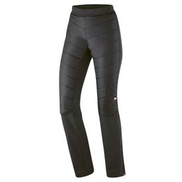 Gonso Damen Fahrradhose "Arga"schwarz, Gr. 36, 85% Polyamid; 15% Elastan, Hosen, Hohes W&auml;rmeisolationsverm&ouml;gen, wasserabweisend im Vorderteil
