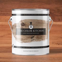 A.S. Cr&eacute;ation A.S. CR&Eacute;ATION Holzschutzlasur "THE COLOR KITCHEN Premium", 2,5 l 2,5mlteak, Farben, seidengl&auml;nzend und wetterfest