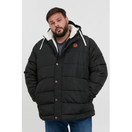 Blend Herren Winterjacke "BHFrederic Big & Tall", schwarz, Gr. XXXL, unifarben, 100% Polyester, Jacken, Winterjacke mit tollen Details in gro&szlig;en