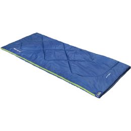 High Peak Deckenschlafsack "Ceduna", B/L: 80cm x 200cm, Rei&szlig;verschluss links, blau, Schlafs&auml;cke, PFC frei