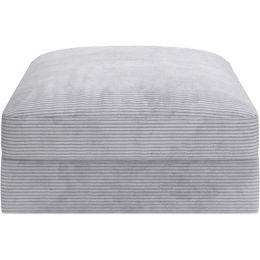 Sofa-Mittelelement Home Affaire, B:95cm H:46cm T:108cm, silber, 100% Polyester, Polsterelemente, "Innovid", Modernes Modul-Polsterprogramm