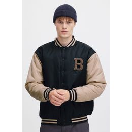 Blend Herren Bomberjacke "BHCoby"schwarz, Gr. XL, unifarben, 100% Nylon, Jacken, L&auml;ssige Bomberjacke