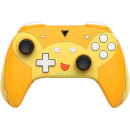 DRAGONSHOCK Controller "Poptop Wireless f&uuml;r Nintendo Switch", B:16,5cm H:13,4cm T:7cm, orange, Spielecontroller