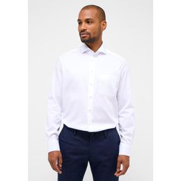 Eterna Herren Langarmhemd "MODERN FIT"wei&szlig;, Gr. 42, Twill, 96% Baumwolle, 4% Elasthan, Hemden, NON IRON (b&uuml;gelfrei)
