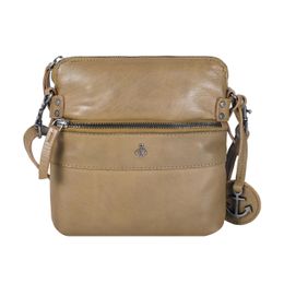 Harbour 2nd Damen Handtasche "Taliza2", gr&uuml;n, Leder, Taschen, Damen, Handtasche, Umh&auml;ngetasche, Schultertasche mit Logoanh&auml;nger