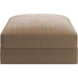 Sofa-Mittelelement Home Affaire, B:95cm H:46cm T:108cm, braun, 100% Polyester, Polsterelemente, "Innovid", Modernes Modul-Polsterprogramm