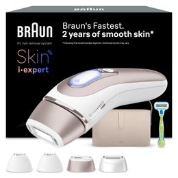 Braun Damen IPL-Haarentferner "Smart IPL Skin i&middot;expert PL7387", Braun, IPL-Haarentferner, Haarentfernung f&uuml;r zu Hause, Gratis App, Aufbewahrungstasche