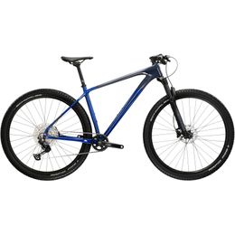 KROSS Mountainbike "Hardtail Level 8.0", 43cm, 29 Zoll (73,66cm) hinten: 29 Zoll (73,66cm), grau, Fahrr&auml;der, mit Carbon-Rahmen und -Gabel