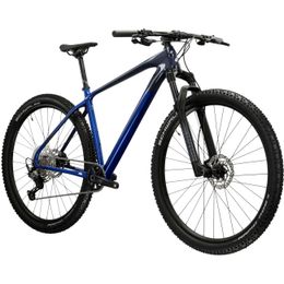 KROSS Mountainbike "Hardtail Level 8.0", 43cm, 29 Zoll (73,66cm) hinten: 29 Zoll (73,66cm), grau, Fahrr&auml;der, mit Carbon-Rahmen und -Gabel
