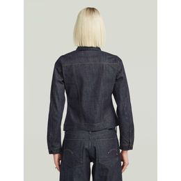 G-Star Raw G-STAR Damen Jeansjacke "Pitched Hem Slim Selvedge Jacke"raw denim, Gr. M, Obermaterial: 100% Baumwolle, Jacken