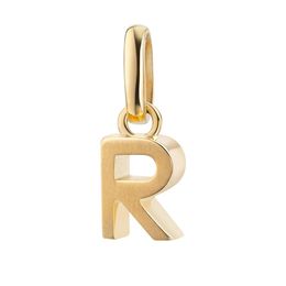 Firetti Kinder Kettenanh&auml;nger "Schmuck Geschenk Gold 333 Halsschmuck Anh&auml;nger Buchstabe Alphabet", R, Gelbgold 333, 0,83 ggelbgoldfarben, Gelbgold