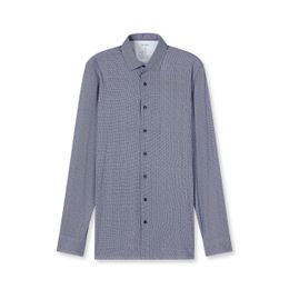 OLYMP Herren Businesshemd "OLYMP Luxor 24/Seven, Modern Fit, New Kent", grau, Gr. 43, 92% Baumwolle, 8% Elasthan, Hemden