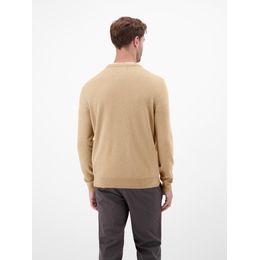 Lerros Damen Strickpullover "Lerros"tender beige melange, Gr. XXXL, 88% Wolle, 12% Kaschmir, Pullover