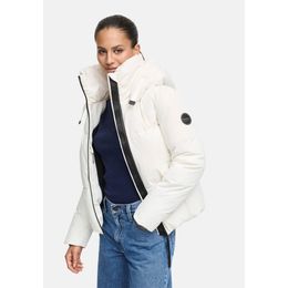 Marikoo Damen Winterjacke "Ninikaa"sanftes wei&szlig;, Gr. XXL, Obermaterial: 100% Polyester; Futter: 100% Polyester; Wattierung: 100% Polyester;