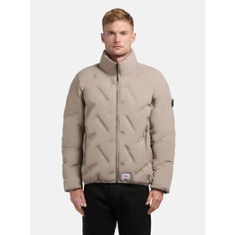 Khujo Herren Steppjacke "Clover"beige, Gr. XL, Obermaterial: 100% Polyester. Innenfutter: 100% Nylon. Wattierung: 100% Polyester, Jacken, Herren