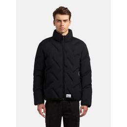 Khujo Herren Steppjacke "Clover"schwarz, Gr. M, Obermaterial: 100% Polyester. Innenfutter: 100% Nylon. Wattierung: 100% Polyester, Jacken, Herren
