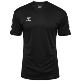 Hummel Herren Sportanzug "HMLLOGO SET", schwarz, Gr. XXL, Obermaterial: 100% Polyester, Sportanz&uuml;ge, f&uuml;r Fitnessaktivit&auml;ten, aus atmungsaktivem