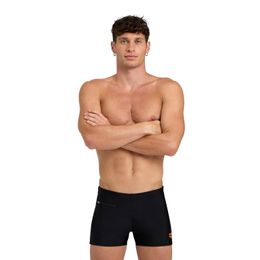arena Herren Badehose, schwarz, Gr. 6, Obermaterial: 82% Polyester, 18% Elasthan, Badehosen, mit Rei&szlig;verschlusstasche, aus Polyester und Elasthan