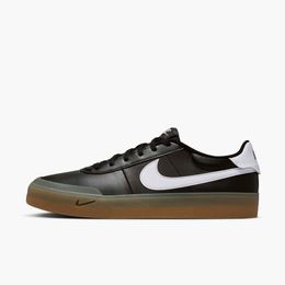 Nike Sportswear Herren Sneaker "COURT SHOT", Gr. 45,5schwarz, wei&szlig;, gum light braun, Synthetik, Schuhe