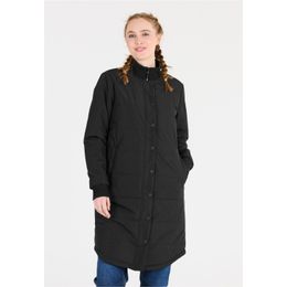 WEATHER REPORT Damen Outdoorjacke "Cassidy", schwarz, Gr. 36, unifarben, 100% Polyester, Jacken, mit wasserdichter Funktion