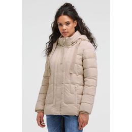 SOCCX Damen Winterjackekitt, Gr. XXXL, unifarben, Material: 92% Polyester, 8% Polyamid, Futter: 100% Polyester, F&uuml;llung: 100% Polyester, Jacken, mit