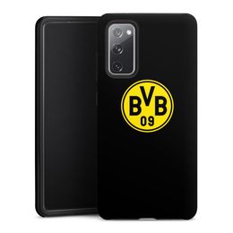 DeinDesign Galaxy S20 FE Handy Panzer Handyh&uuml;lle robuste Outdoor H&uuml;lle Schutzh&uuml;lle matt Borussia Dortmund Logo Bvb Tough Case