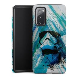 DeinDesign Galaxy S20 FE Handy Panzer Handyh&uuml;lle robuste Outdoor H&uuml;lle Schutzh&uuml;lle matt Colourful Star Wars Stormtrooper Tough Case