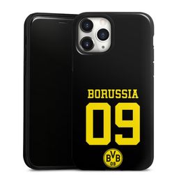 DeinDesign iPhone 11 Pro Handy Panzer Handyh&uuml;lle robuste Outdoor H&uuml;lle Schutzh&uuml;lle gl&auml;nzend Jersey Borussia Dortmund Bvb Tough Case