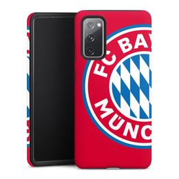 DeinDesign Galaxy S20 FE Handy Panzer Handyh&uuml;lle robuste Outdoor H&uuml;lle Schutzh&uuml;lle matt Fc Bayern M&uuml;nchen Fcb Official Licensed Product Tough Case