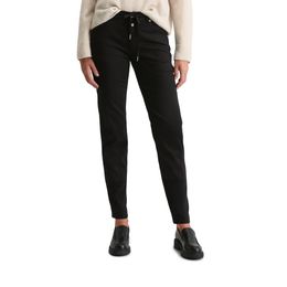Marc O'Polo MARC O'POLO Damen 5-Pocket-Hose "mit TENCEL Lyocell", schwarz, Gr. 27, unifarben, Obermaterial: 64% Lyocell, 32% Baumwolle, 4% Elasthan, Hosen